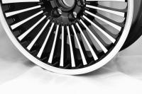 China hyper silver polished chrome forged alloy wheels rims for X5 X6 RS5 RS6 M5 M6 for sale