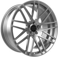 China Mesh design gray paint 18 inch automobile rim forged alloy wheel 20 inch modified 5x112 5x120 5x114 3suppliers wheels for sale