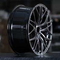 China FORGED Concave T6061 Gun ash 5x108 5x112 5x114.3 5x120 piece car alloy wheels 18 19 20 21 22inch suppliers wheels for sale