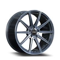 China Passenger car forged aluminum alloy wheel 18-22 inch pcd112 108 115 120 130 black painted machined rim for sale
