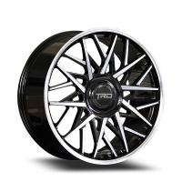 China Passenger car forged aluminum alloy wheel 18-22 inch pcd112 108 115 120 130 black painted machined rim for sale