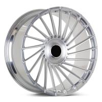 China High quality 22 20 inch alloy wheels passenger car wheel 1 piece 5x112 5x114 3 forged rims for sale