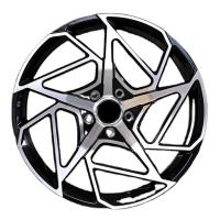 China Staggered Satin Black/Machine Face model forged wheels for sale for sale