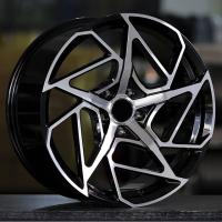 China Staggered Satin Black/Machine Face model forged wheels for sale for sale