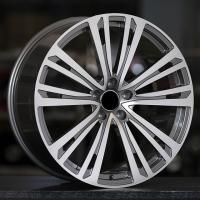 China new staggered forged aftermarket Gloss Silver forged wheel retails for sale
