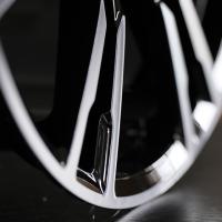 China Titanium Machine Face Gloss black''forged wheels for Audi Q7 for sale