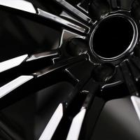China Titanium Machine Face Gloss black''forged wheels for Audi Q7 for sale