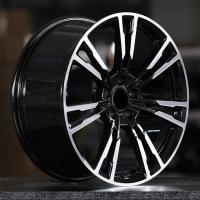 China Titanium Machine Face Gloss black''forged wheels for Audi Q7 for sale