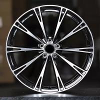 China Titanium Machine Face Gloss black 19''20''21''22''forged wheels for Audi Q7 for sale