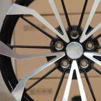China 18''19''20'21'22''gloss black Machined face forged Alloy Wheel Rim for sale