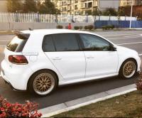 China Customized 2 piece brushed  polished luxury forged wheel rim for sale for sale