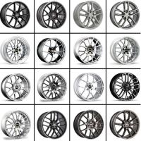 China Customized 2 piece brushed  polished luxury forged wheel rim for sale for sale