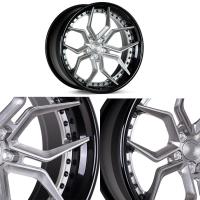China 18-inch branded custom 2 piece forged aluminum wheels factory from china for sale