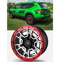 China 17x8.5J Modified accessories off-road vehicle wheel hub applicable to Wrangler forging wheel rim for sale