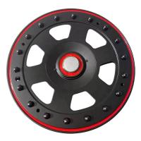 China custom wheelsl matte black 4 wheel off road Better driving experience 16 17 18 beadlock wheels for sports car for sale