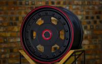 China custom wheelsl matte black 4 wheel off road Better driving experience 16 17 18 beadlock wheels for sports car for sale