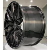 China FORGED T6061 gloss black finish car alloy wheels 18 19 20 21 22inch wheels supplier for sale