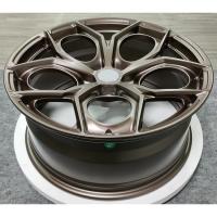 China FORGED T6061 gloss black finish car alloy wheels 18 19 20 21 22inch wheels supplier for sale