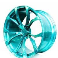 China Forged Wheels 10 Split Spoke rims 22 inch 5x112 Wheel for BMW F01 F02 F07 F10 F11 F12 F15 F30 Mercedes for sale