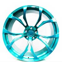 China Forged Wheels 10 Split Spoke rims 22 inch 5x112 Wheel for BMW F01 F02 F07 F10 F11 F12 F15 F30 Mercedes for sale