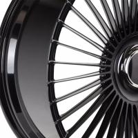 China Customized Wholesale 5x130 5x112 Spokes Statin black Rims Alloy Forged 21 Inch Car Wheels Forged Aluminum Wheel for sale
