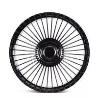China Customized Wholesale 5x130 5x112 Spokes Statin black Rims Alloy Forged 21 Inch Car Wheels Forged Aluminum Wheel for sale
