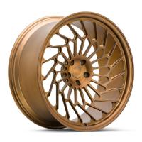China Professional custom alloy chrome 5x100 gold 18 24 inch rims gold colored car alloy wheel rims for sale for sale