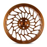 China Professional custom alloy chrome 5x100 gold 18 24 inch rims gold colored car alloy wheel rims for sale for sale