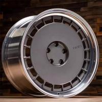 China 19''20''21''22''forged concave wheels For BMW Benz 2piece wheel silvery bronze painting polish for sale