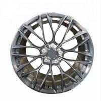China Forged wheel brush grey color alu wheels 9x18 5x150 pcd alloy wheel rim for land cruiser for sale