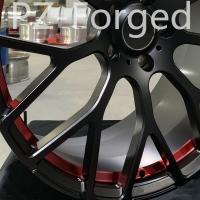 China 5x130 matt black color and red line 22x10 wheels forged wheels for mercedes G class for sale