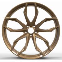 China Custom forged Wheels custom 16 inch 24 inch aluminium alloy wheels for cars michine face polish for sale