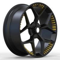 China Competitive price 20 21 22 23 inch forged wheels for Lamborghini Centenario gallardo with Golden screw for sale