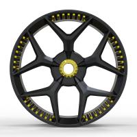 China Competitive price 20 21 22 23 inch forged wheels for Lamborghini Centenario gallardo with Golden screw for sale