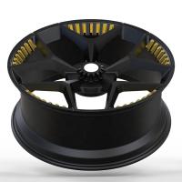 China Competitive price 20 21 22 23 inch forged wheels for Lamborghini Centenario gallardo with Golden screw for sale