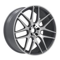 China Custom 18 19 20 21 22 23 24 inch forged wheels for Mercedes GLE G63 with Silver milled surface for sale