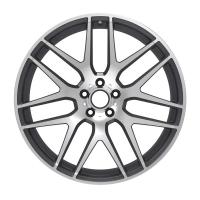 China Custom 18 19 20 21 22 23 24 inch forged wheels for Mercedes GLE G63 with Silver milled surface for sale