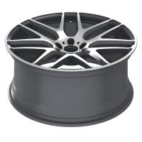 China Custom 18 19 20 21 22 23 24 inch forged wheels for Mercedes GLE G63 with Silver milled surface for sale