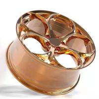 China Customized forged wheels with Brushed rose gold suitable for Afa Romeo Giulia Giulietta R18 R19 R20 R21 R22 5x110 for sale