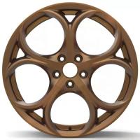 China Customized forged wheels with Brushed rose gold suitable for Afa Romeo Giulia Giulietta R18 R19 R20 R21 R22 5x110 for sale