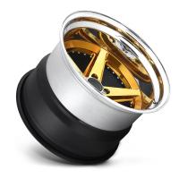 China Matte Black polish face 3PC aluminium forged wheels 5x120 offset rim forged car rims for sale