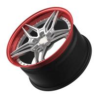 China Deep concave polishing 3PC forged car Rims 22 inch alloy wheels 5x127 wheels for sale