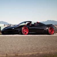 China customization deep dish brushed red 18 19 20 2122 Inch 3 piece wheels forged alloy wheels for ferrari Dino 365 GTB for sale