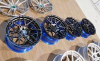 China Blue Brush 2pc 3Pc forged wheel 18 inch Alloy Cars 19 step lip 5X108 5x112 Car Alloy Wheels Rim for sale