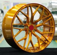 China VIRSRONWHEELE 22inch staggered brushed bronze custom forged wheels for sale