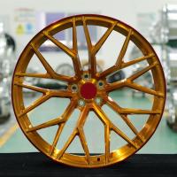 China VIRSRONWHEELE 22inch staggered brushed bronze custom forged wheels for sale