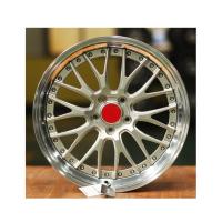China Chinese Alloy wheels 2pcs forged custom design auto parts 5holes 18inch alloy wheels with factory price for sale