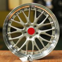 China Chinese Alloy wheels 2pcs forged custom design auto parts 5holes 18inch alloy wheels with factory price for sale