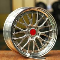 China Chinese Alloy wheels 2pcs forged custom design auto parts 5holes 18inch alloy wheels with factory price for sale