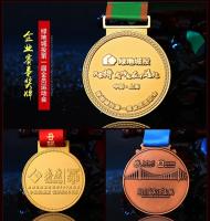 China Wholesale OEM Factory Custom Medallion Sport Medal Enamel Marathon Medals Gold Award for sale